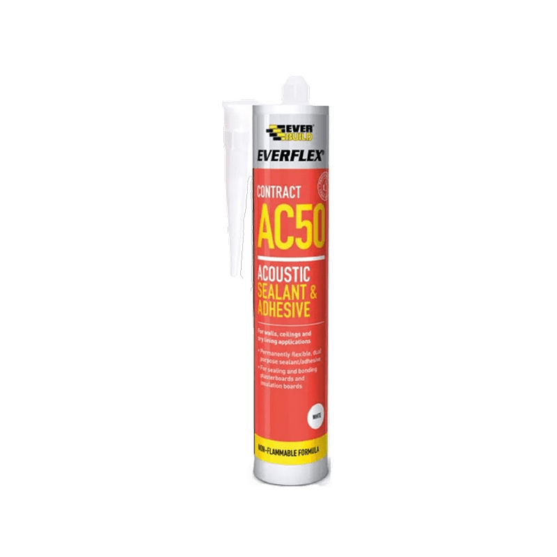 Everbuild Everflex AC50 Acoustic Sealant & Adhesive 380ml - Solseal