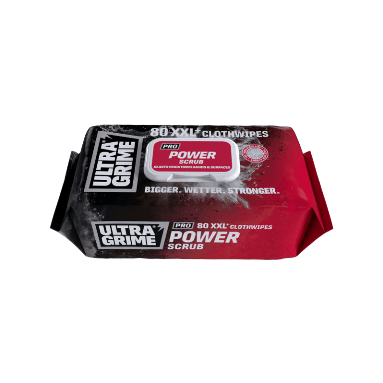 UltraGrime Pro Power Scrub XXL Wipes - Solseal