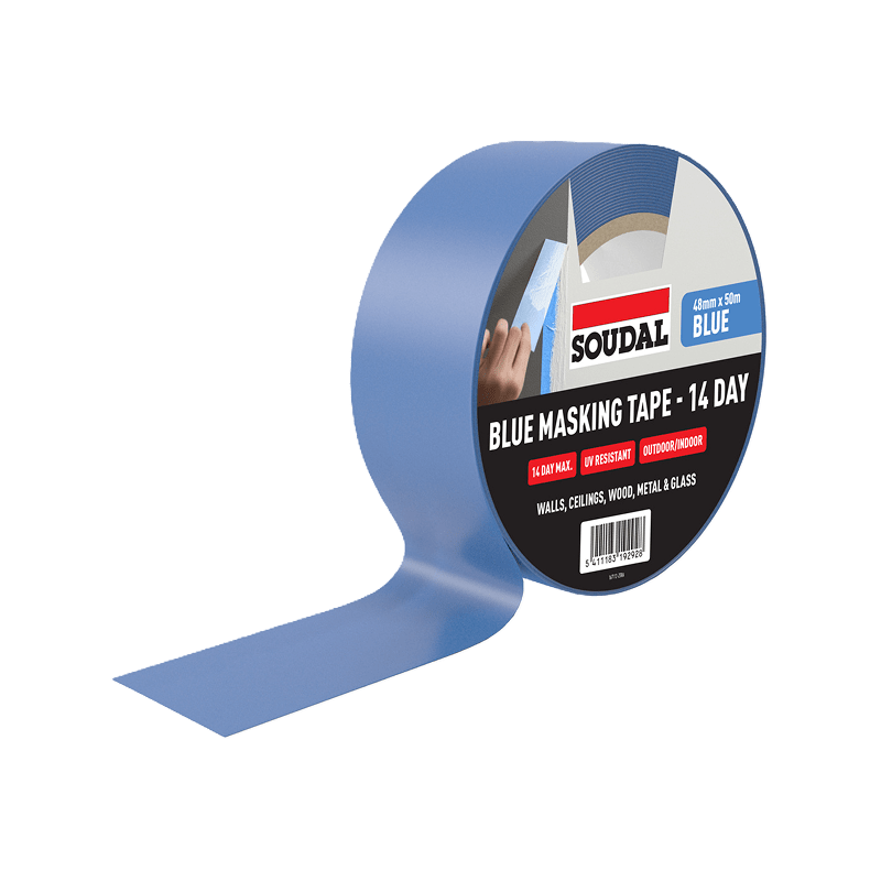 Soudal Blue Masking Tape - 14 Day 50m - Solseal