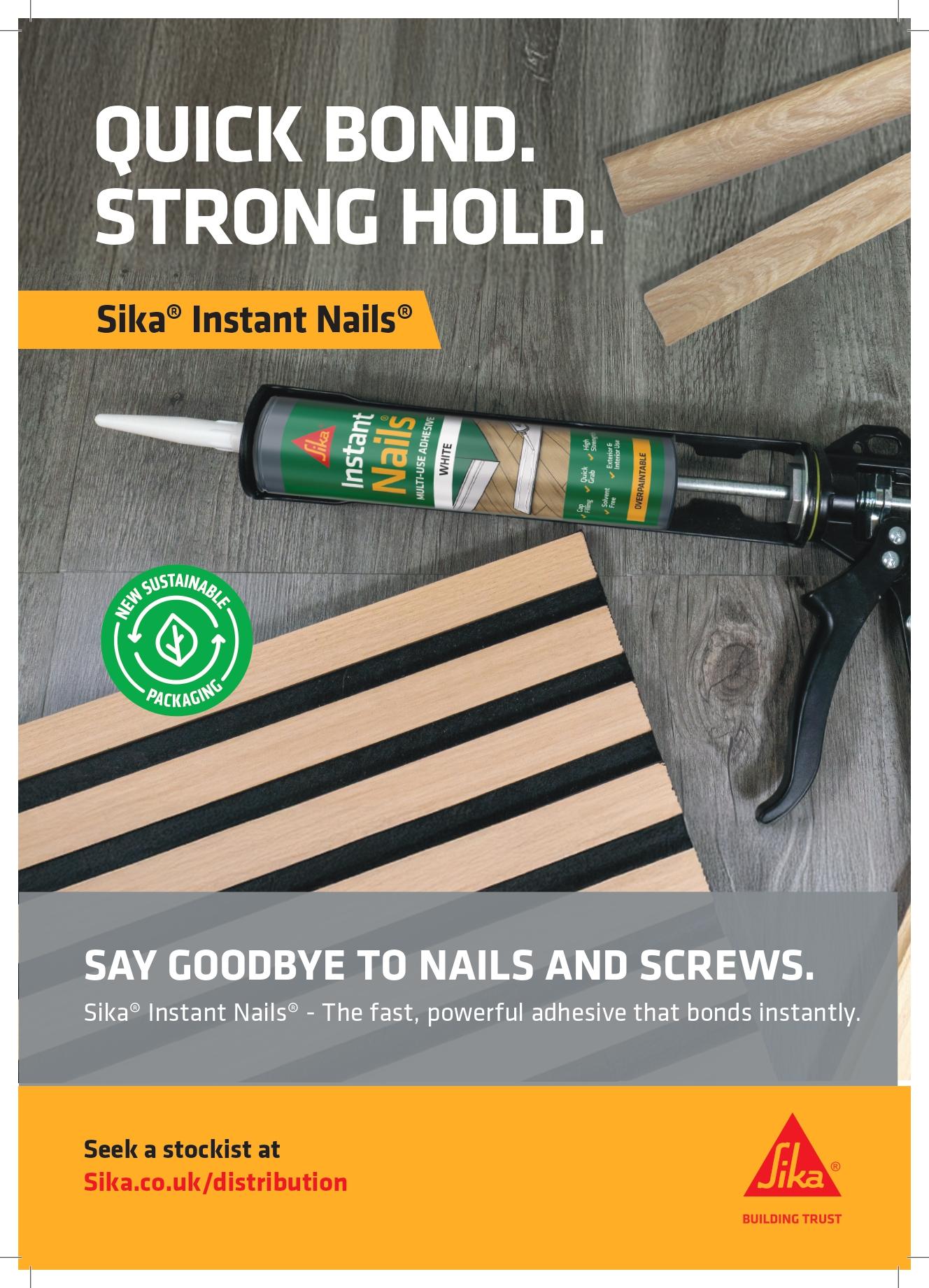 Sika Instant Nails Adhesive 290ml - Solseal