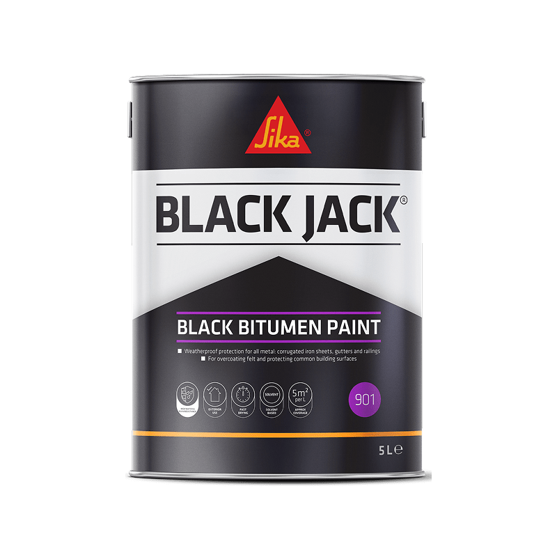Sika Black Jack 901 Bitumen Paint - Solseal