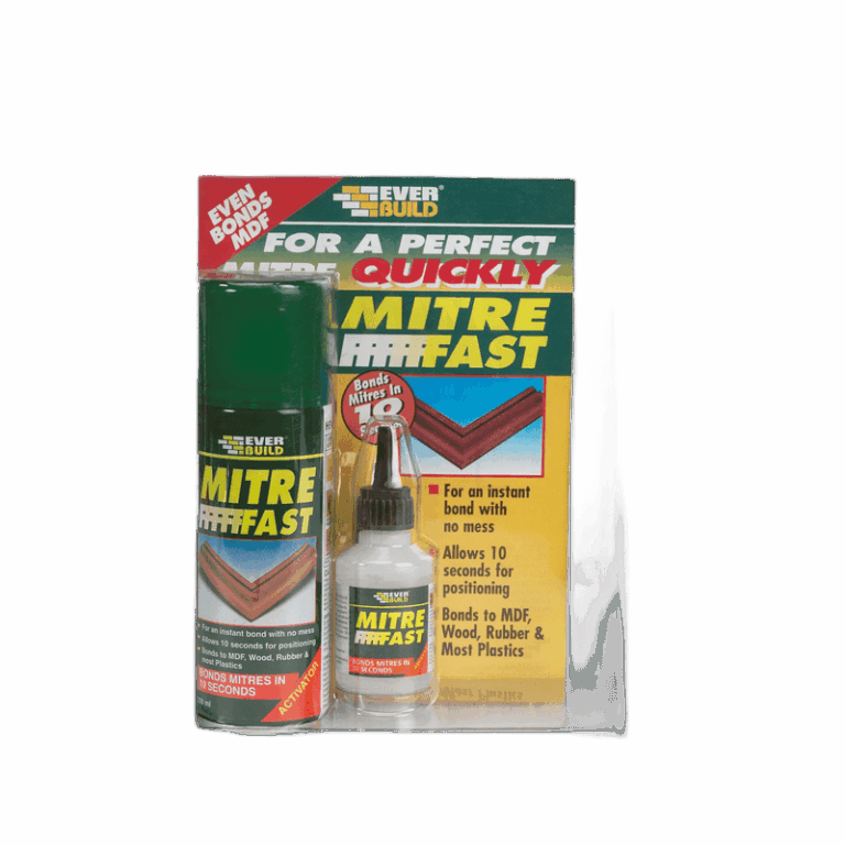 Everbuild Mitre Fast Bonding Kit 50g+200ml - Solseal